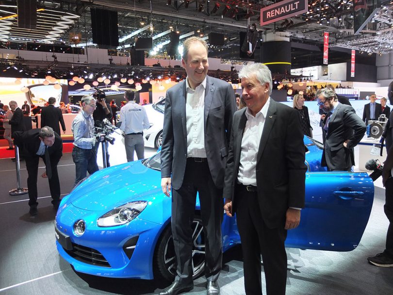 Geneve 2017 : enfin l'Alpine !! | Miss 280ch