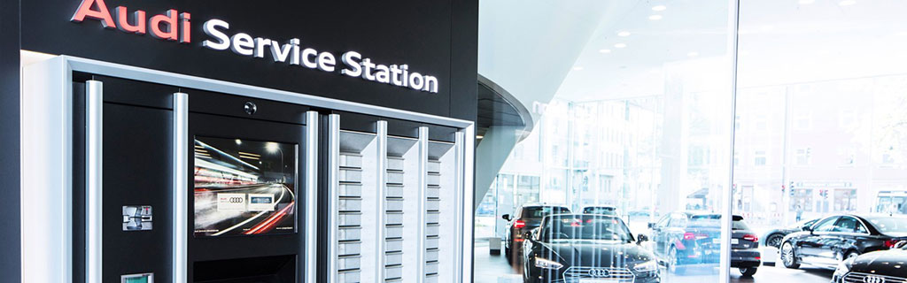 Audi Service Station : un automate pour fluidifier le passage en ...